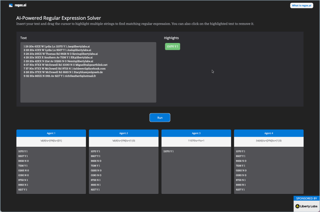 Regex.ai - új AI alapú regex generátor | tutorial.hu