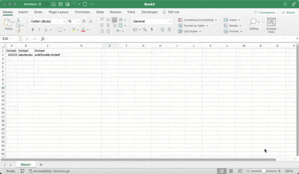Excel - automatikus oszlopszélességek | tutorial.hu